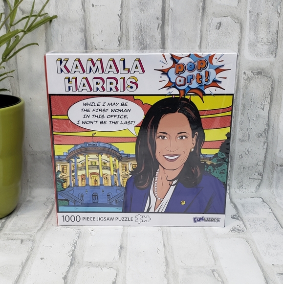Funwares | Games | 00 Piece Puzzle Commemorative Puzzlekamala Harris ...